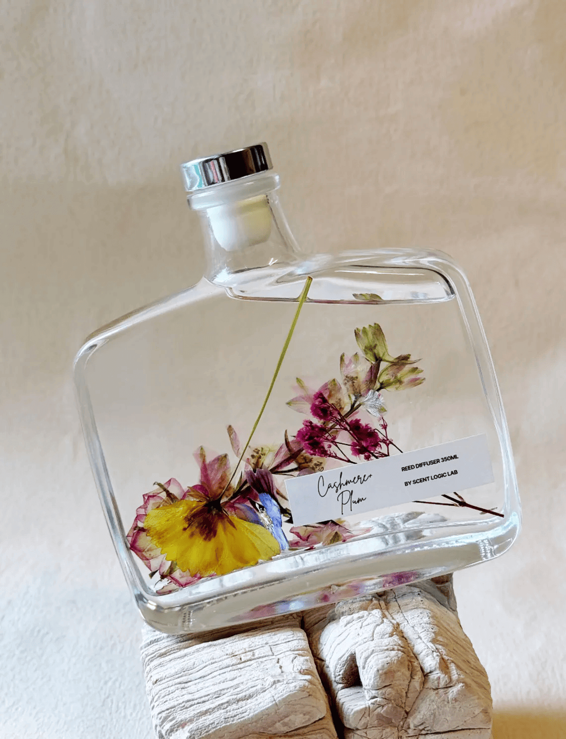 Handmade Botanical Reed Diffuser - Premium Aromatherapy Decor 12 OZ ...